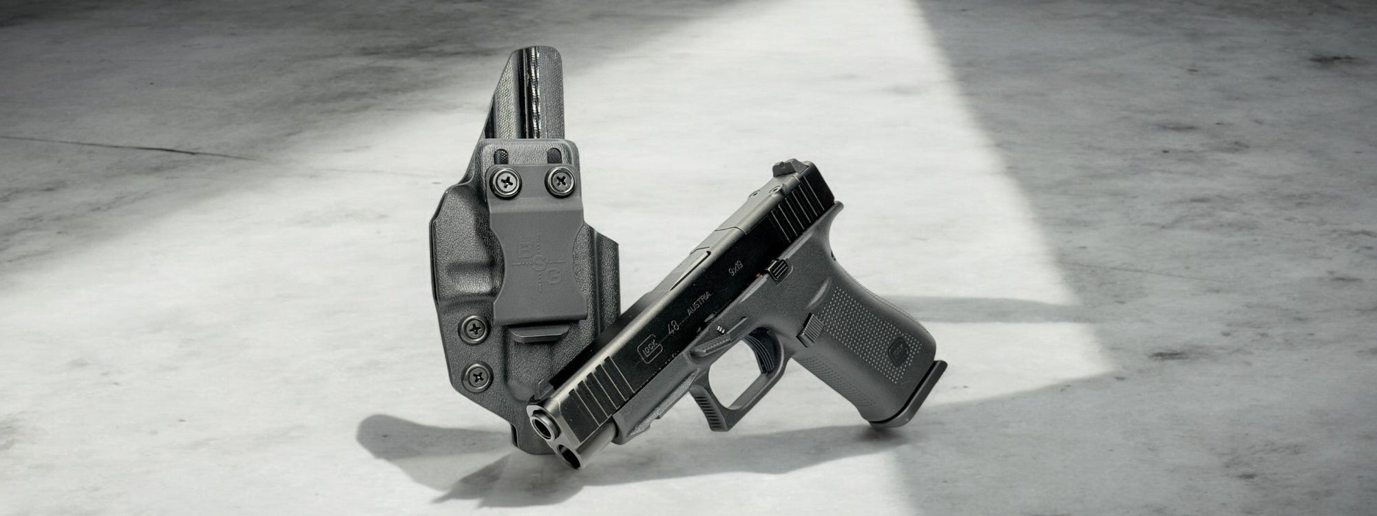 Glock 48 MOS w/ Align Tactical Thumb Rest Holsters - BSOG