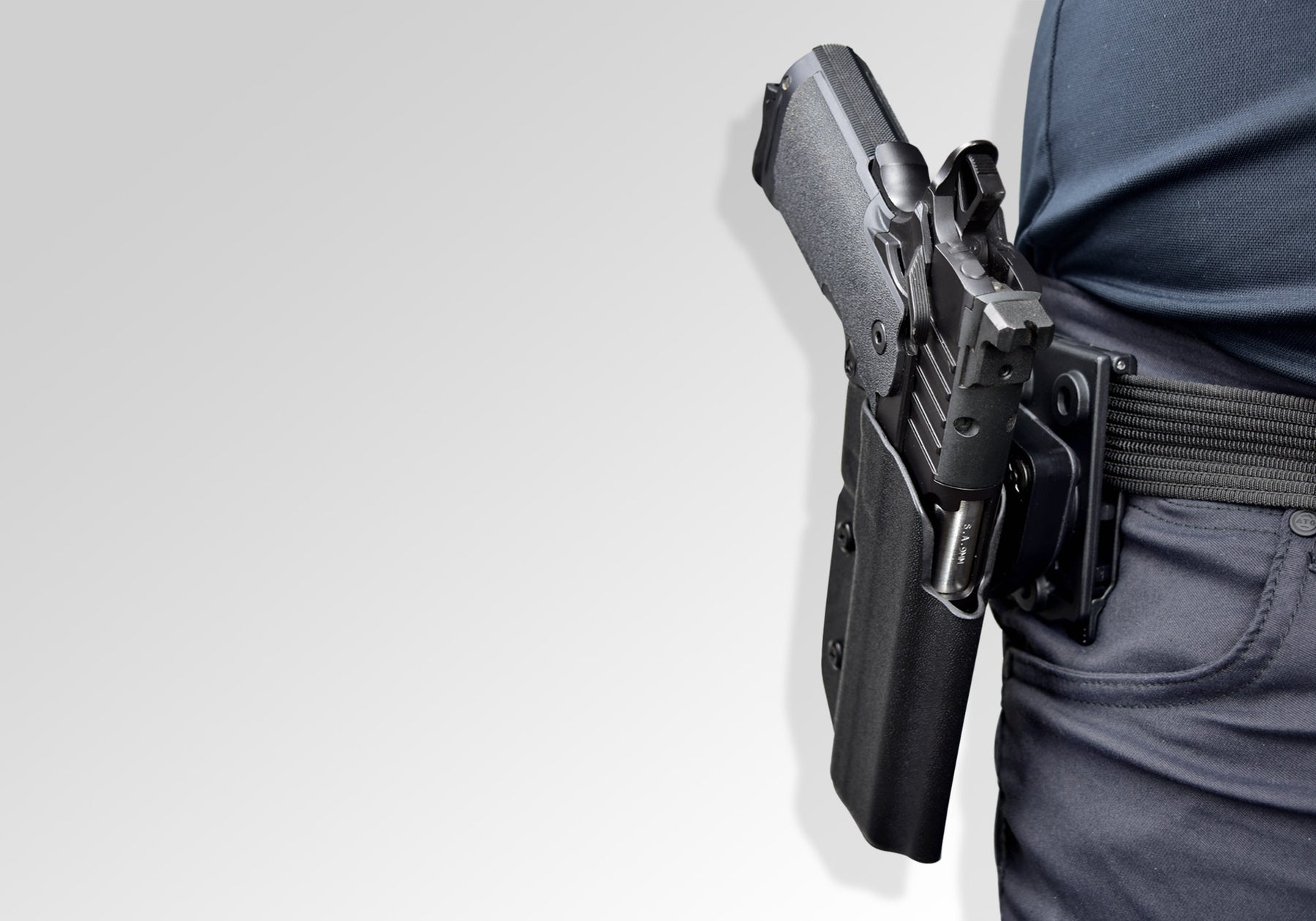 Quick Release IDPA Holster for Glock 40 MOS