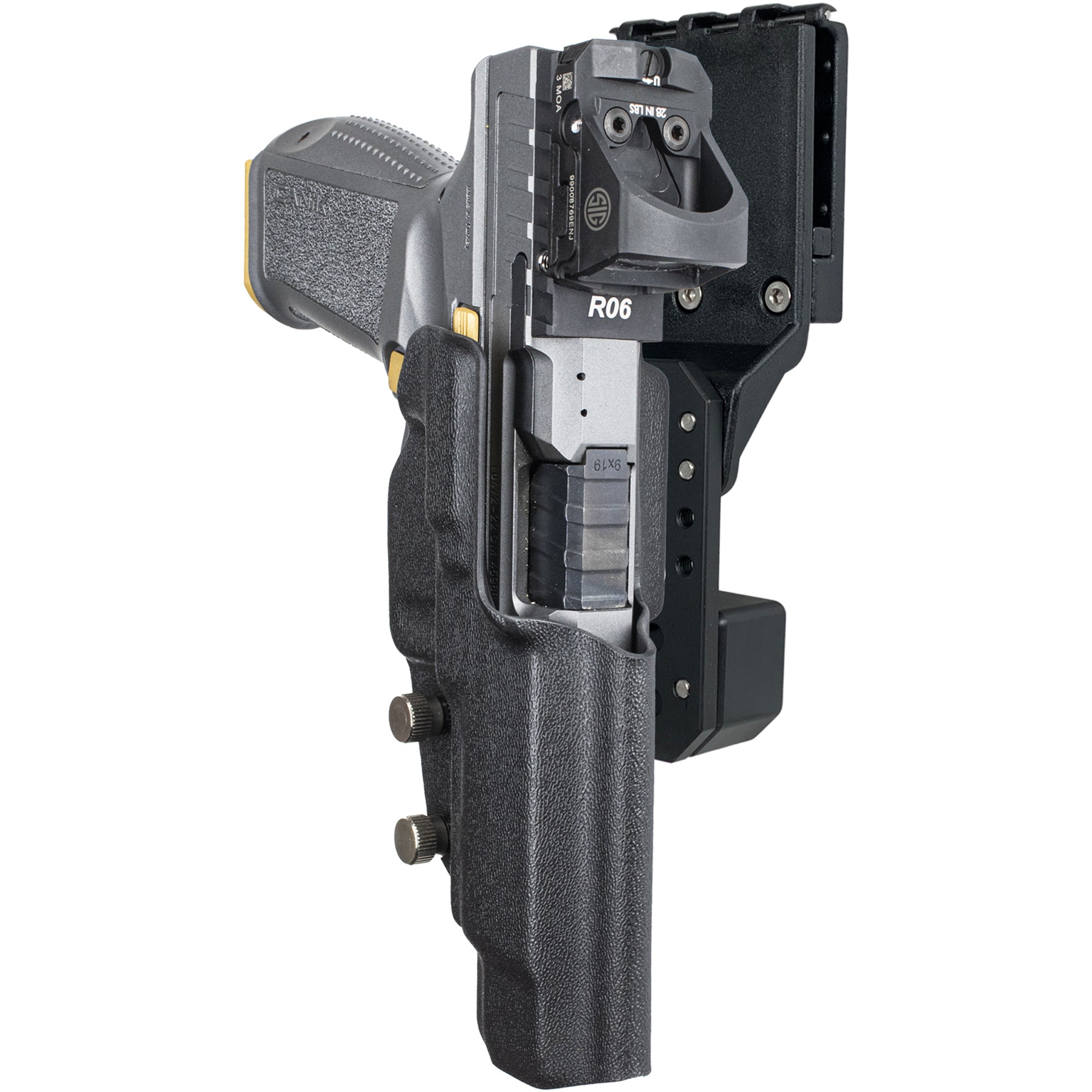 Canik Rival w/ Align Tactical Thumb Rest Pro Competition Holster