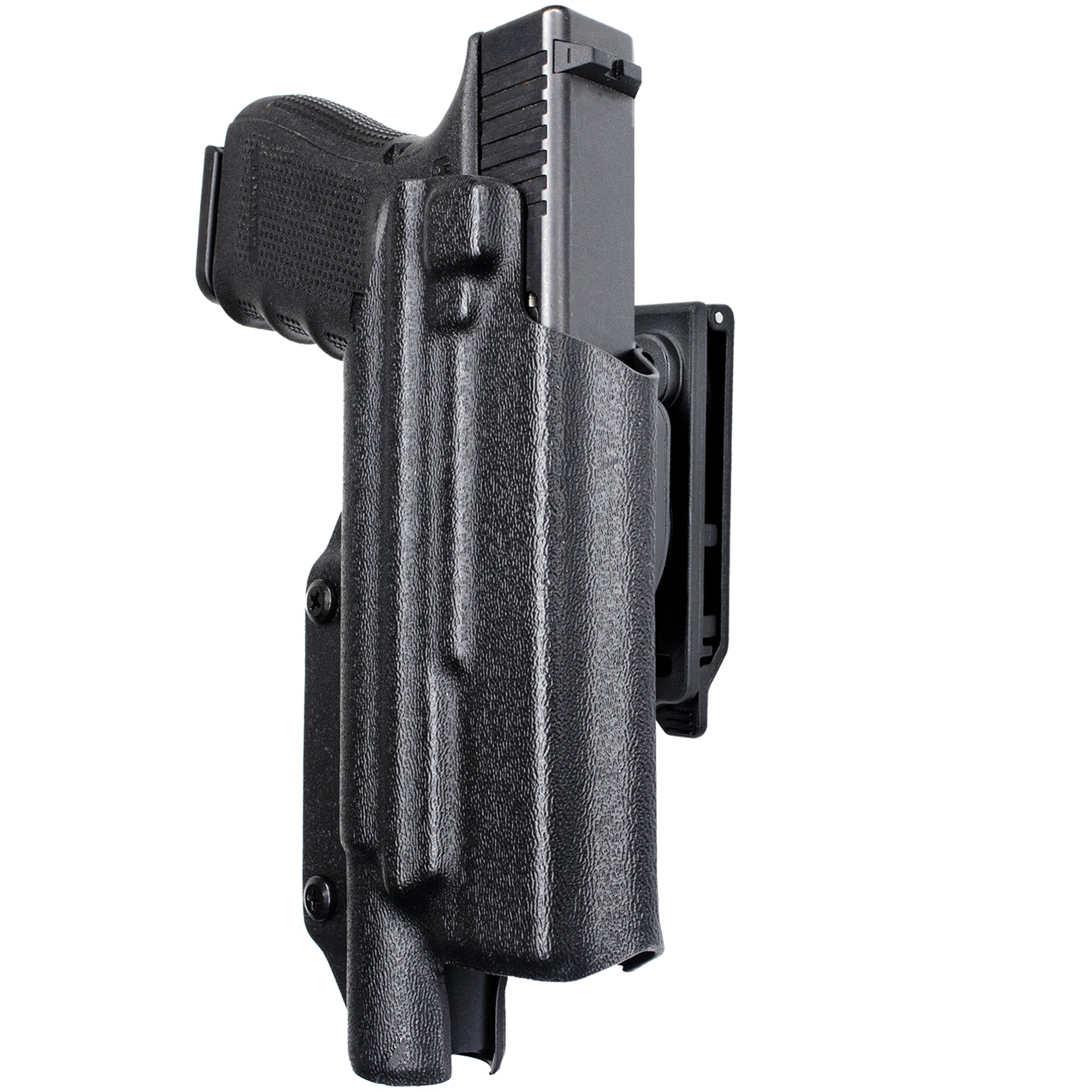 Quick Release IDPA Holster for Glock 17, 22, 44, 45 w/ SureFire X300U-A