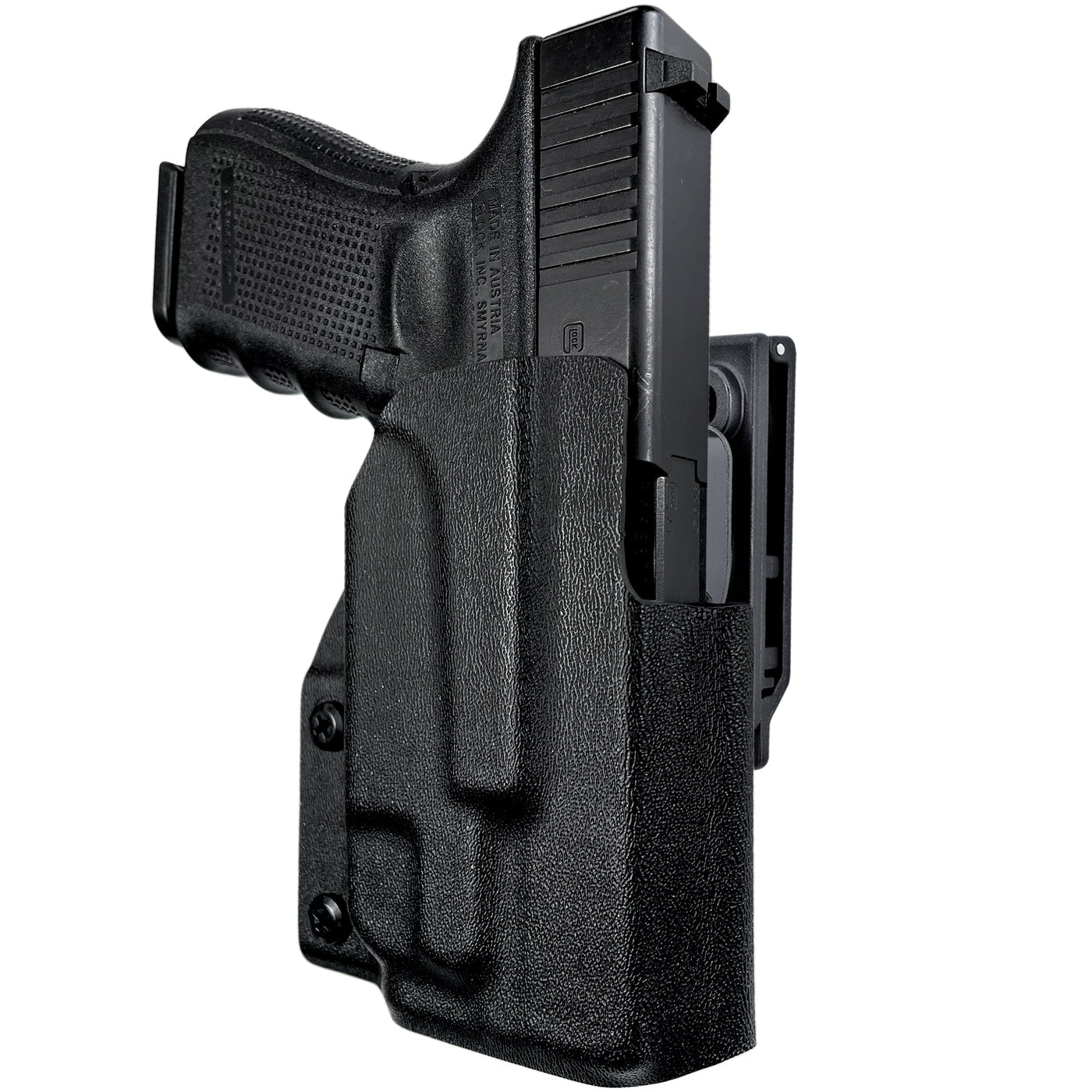 Quick Release IDPA Holster for Glock 19, 19X, 23 w/ Streamlight TLR-7A