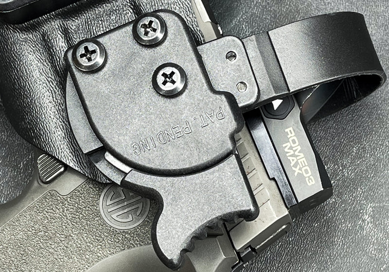 Sig Sauer P320 Full Size w/ TLR Level II Duty Drop & Offset Holster