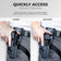 Glock 17, 22, 44, 45 Level 2 Duty Drop & Offset Holster