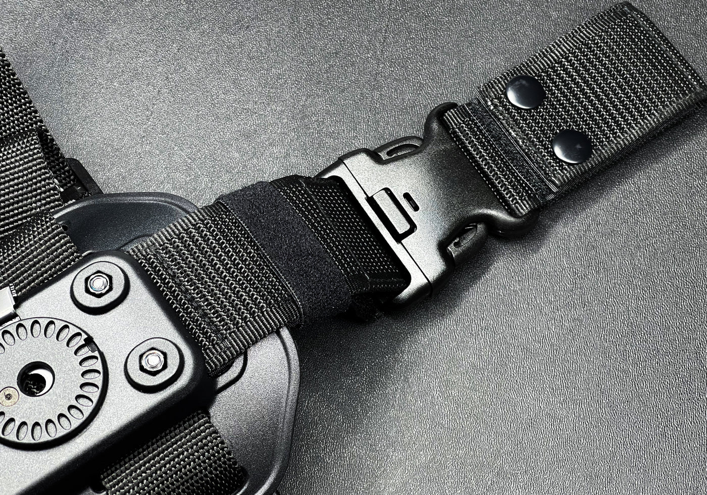 Level II Duty Drop Leg Holster by Black Scorpion Gear