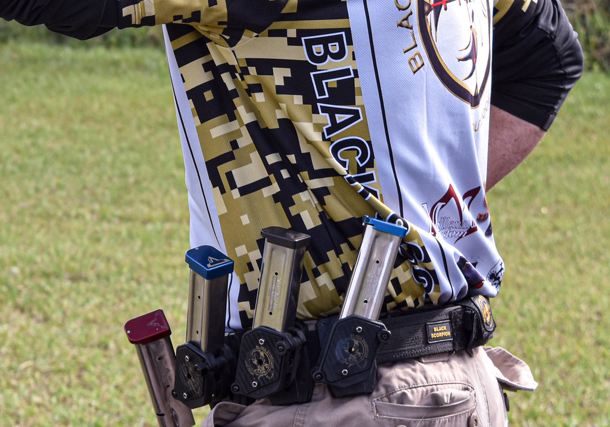 Ambidextrous Single/Double Stack Competition Magazine Pouch