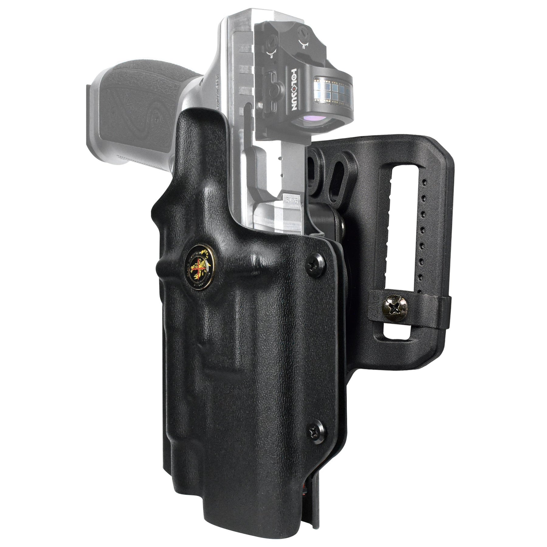 Quick Release Belt Loop Holster for Stoeger STR-9 F w/ Streamlight TLR-1 HL