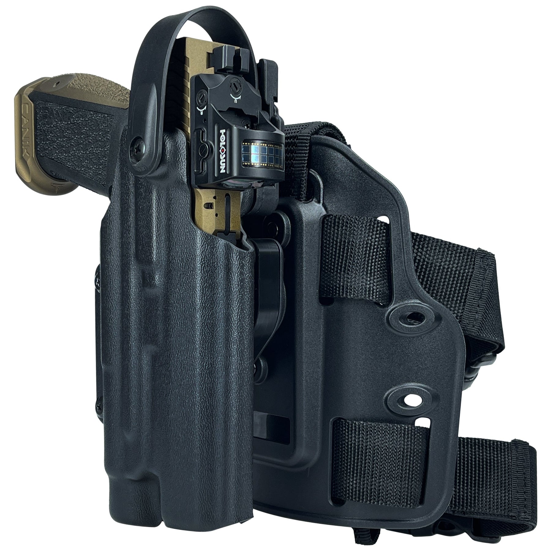 Canik TTI Combat w/ Streamlight TLR-1 HL Holsters by BSOG