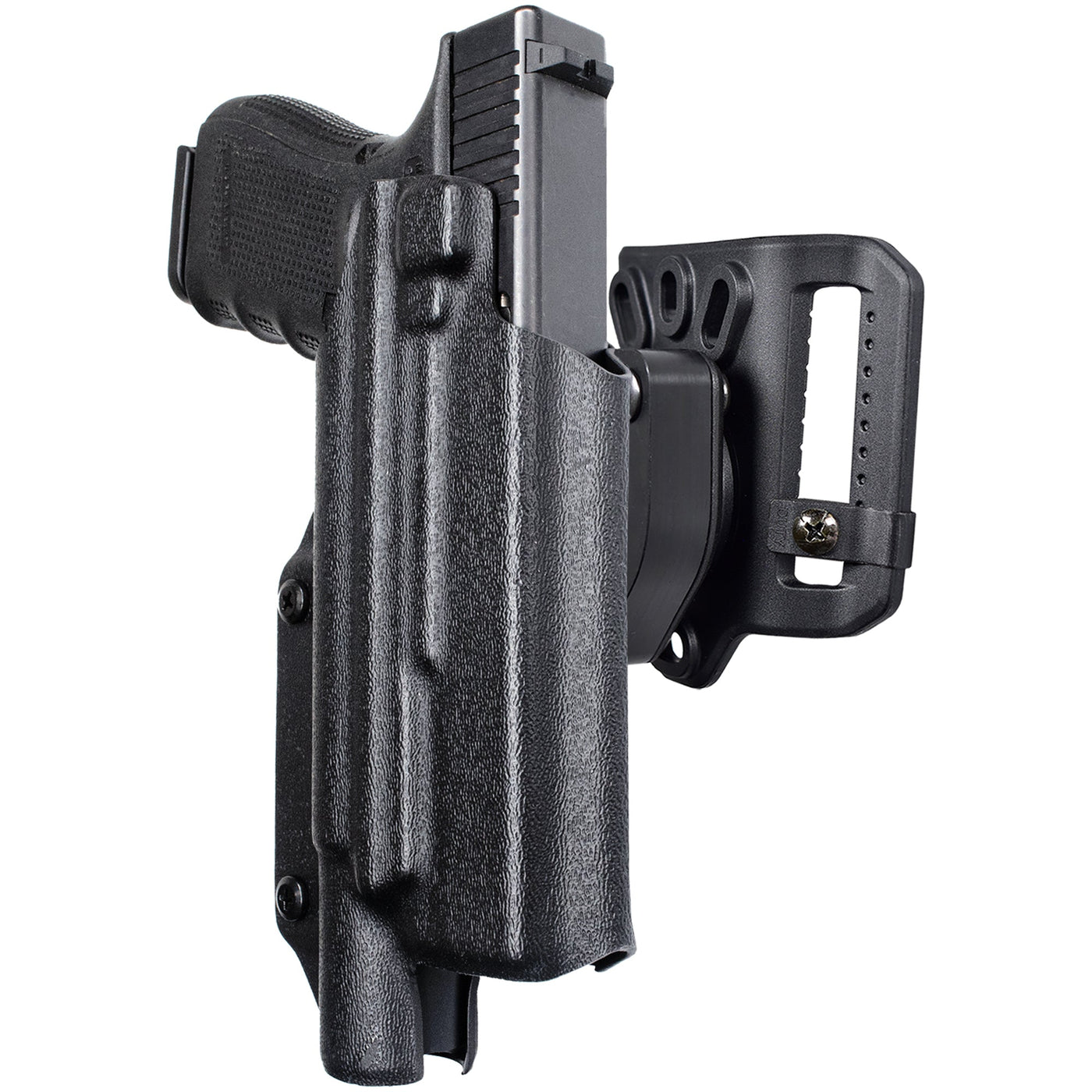 Quick Release Belt Loop Holster for Glock 17, 22, 44, 45 w/ SureFire ...