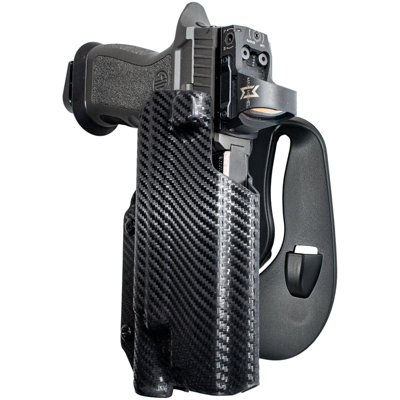 Sig Sauer P320 Full Size w/ SureFire X-300U-A OWB Paddle Holster – Black Scorpion Outdoor Gear