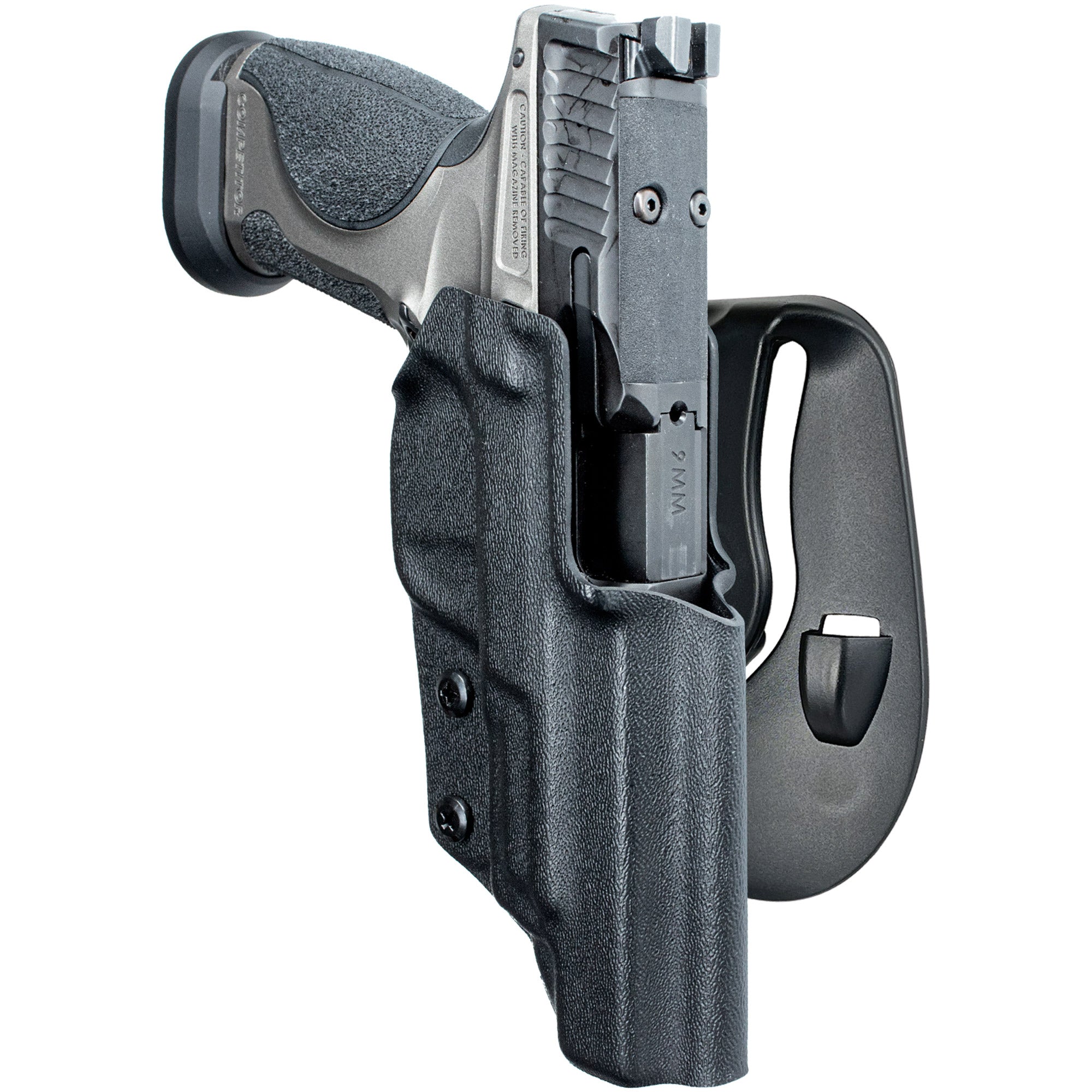Smith & Wesson M&P9 Competitor - MP9 Competitor - OWB Paddle Holster