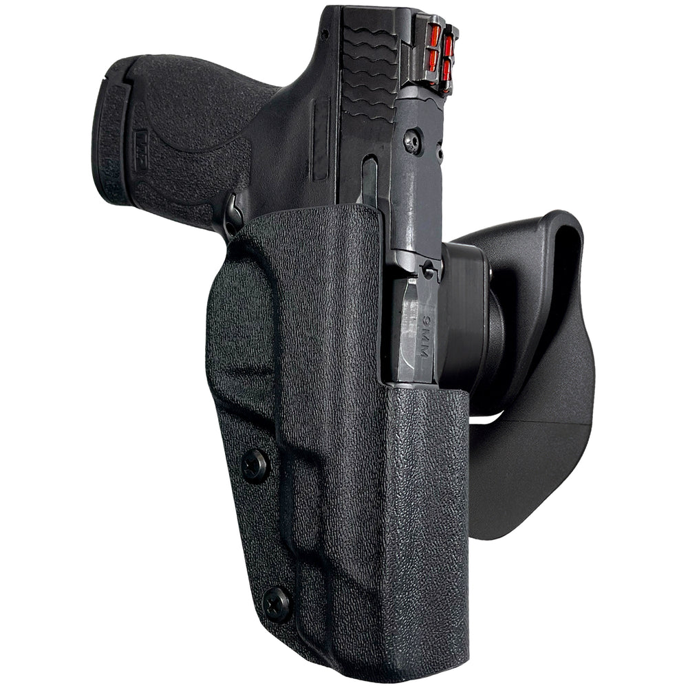 OWB Quick Release Paddle Holster for Smith & Wesson M&P Shield Plus 4''